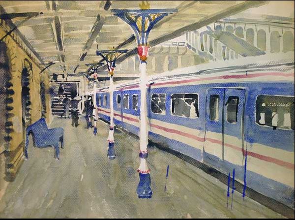 Last Train From Denmark Hill by Thomas Bucci | Loughborough Junction